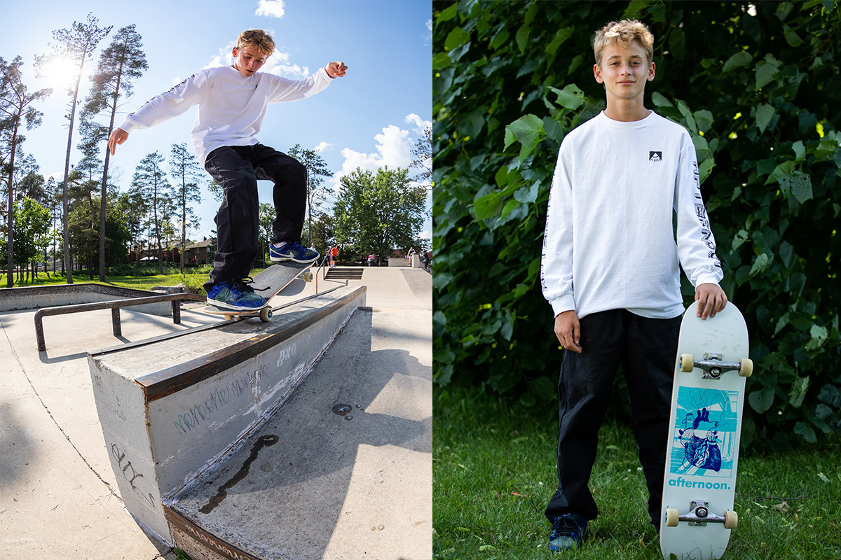 Blake Marchildon: Skateboarding, friendships, and pushing boundaries at ...